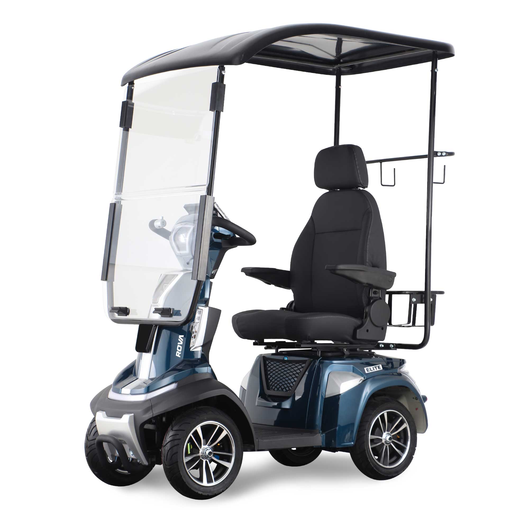 ROVA Elite - Mobility Scooter with Canopy | All-Weather Comfort – ROVA ...