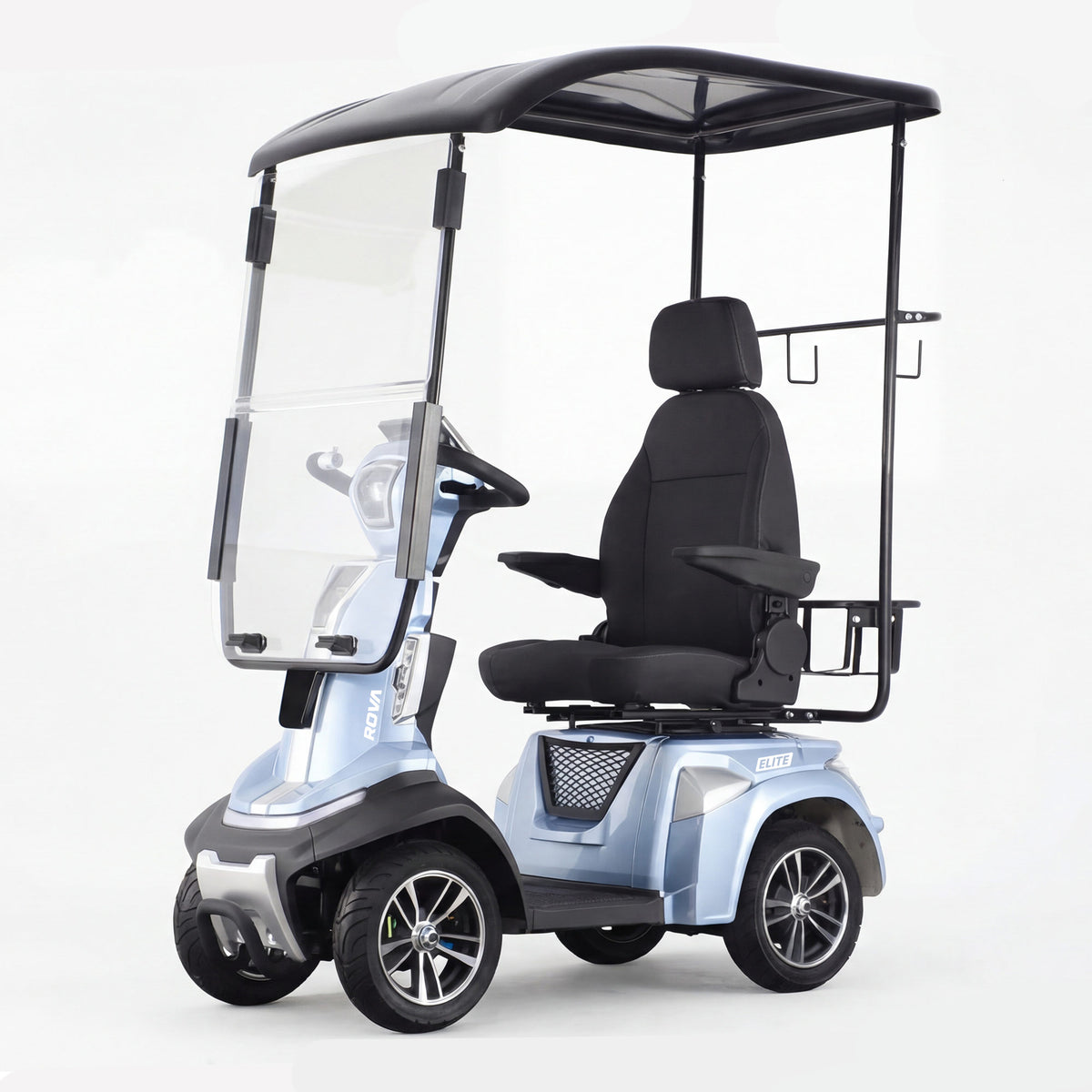 ROVA Elite - Mobility Scooter with Canopy | All-Weather Comfort – ROVA ...
