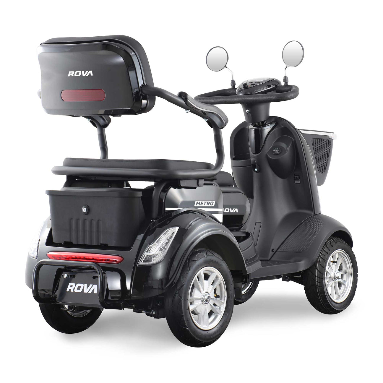 ROVA Metro - Mobility Scooter | Compact 1–2 Seater with Ample Storage ...